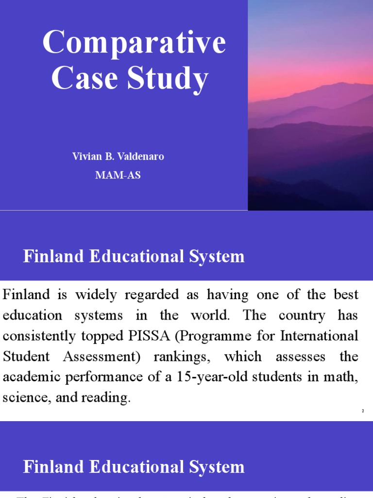Comparative Case Study | PDF | Curriculum | Teachers Comparative Case Study | PDF | Curriculum | Teachers