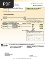 Energy Utility Bill | PDF | Pacific Gas And Electric Company | Payments