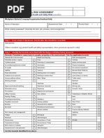 Hazard Assessment HIRAC Form Sample | PDF | Risk | Hazards