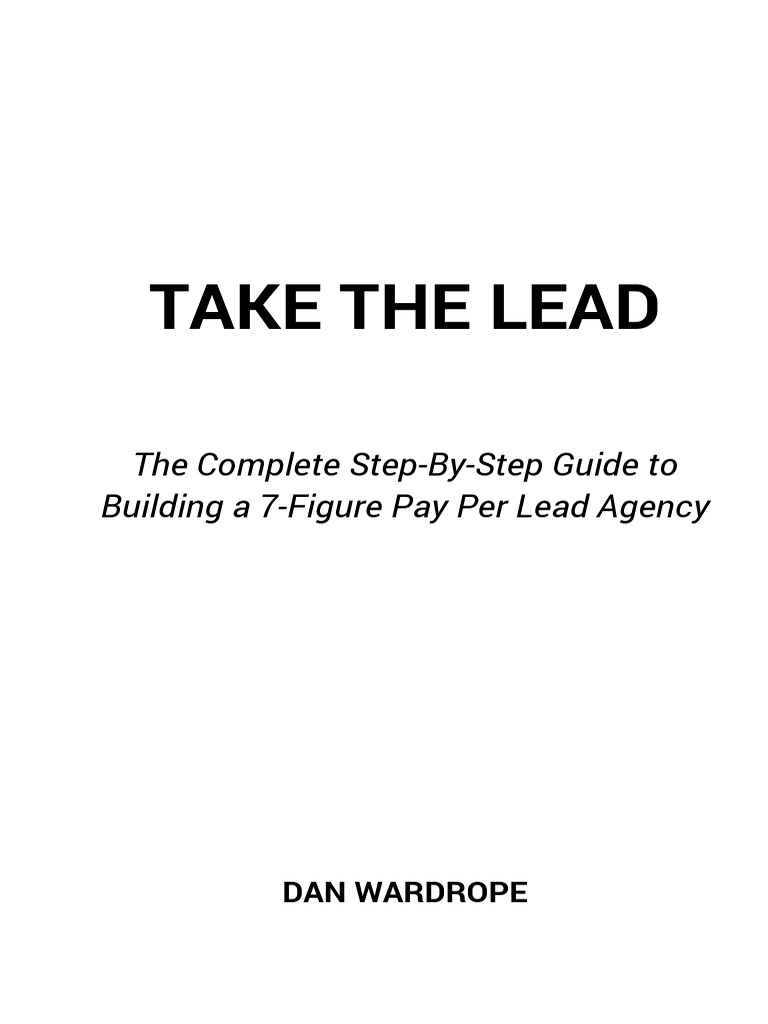 Take The Lead Print 3-18-21 | PDF | Marketing | Advertising