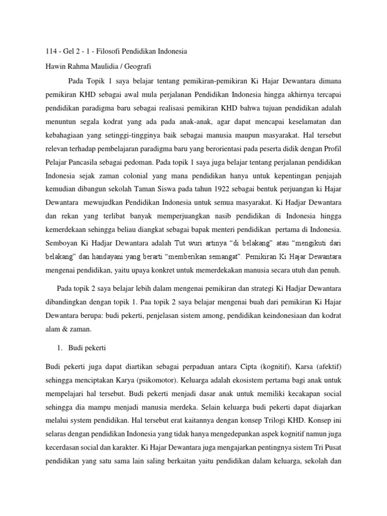 01.01.2-T3-6 Koneksi Antar Materi - Manusia Indonesia Dari Perspektif Yang Beragam | PDF