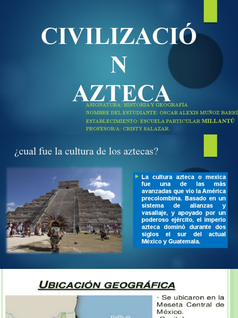 Cultura y civilización azteca | PDF | México | Comida y bebida