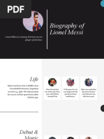 Messi: Life, Career, and Impact | PDF | Lionel Messi | Sports