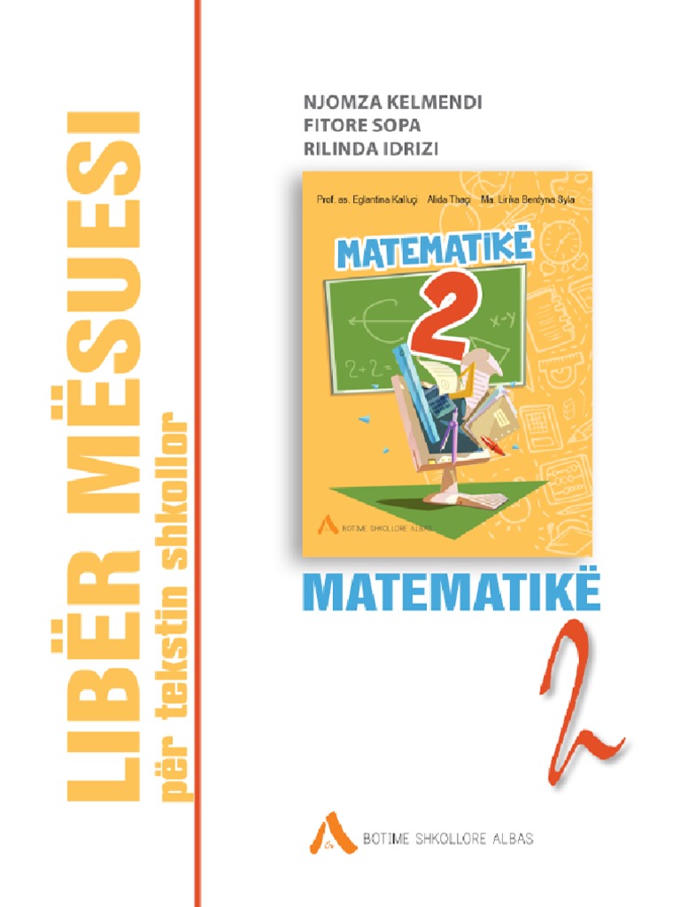 Liber Mesuesi Matematika 2 Ks | PDF