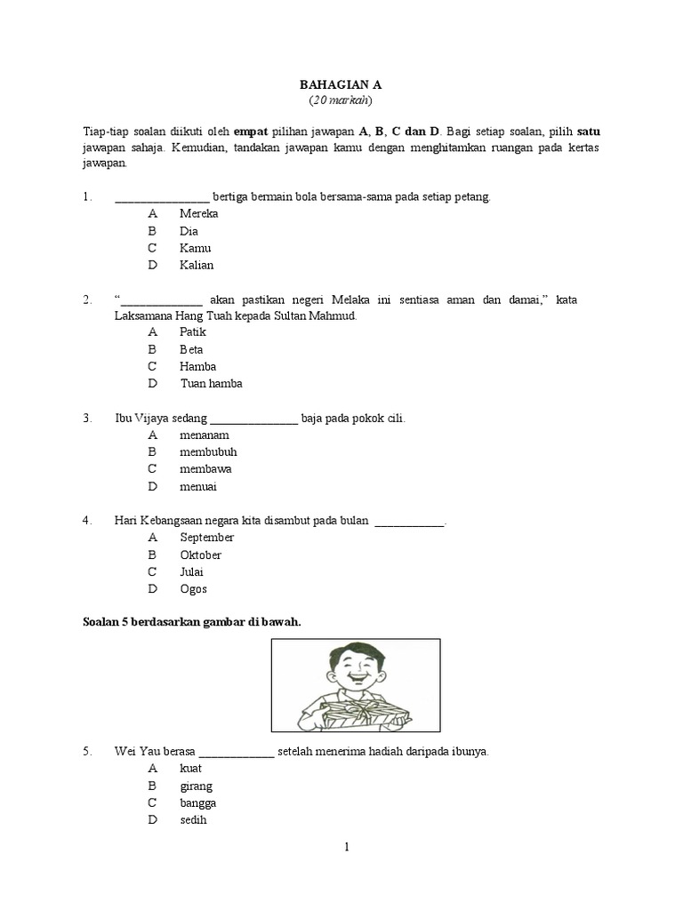 Bahagian A | PDF