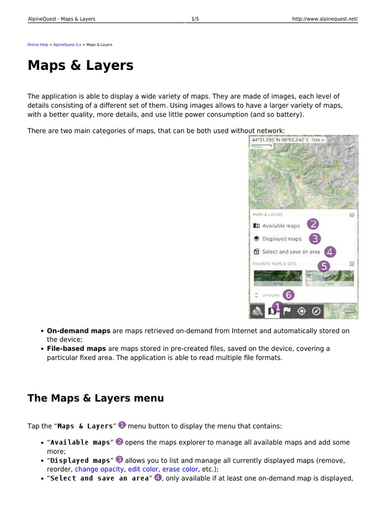 2.0 Maps | PDF | Android (Operating System) | Online And Offline
