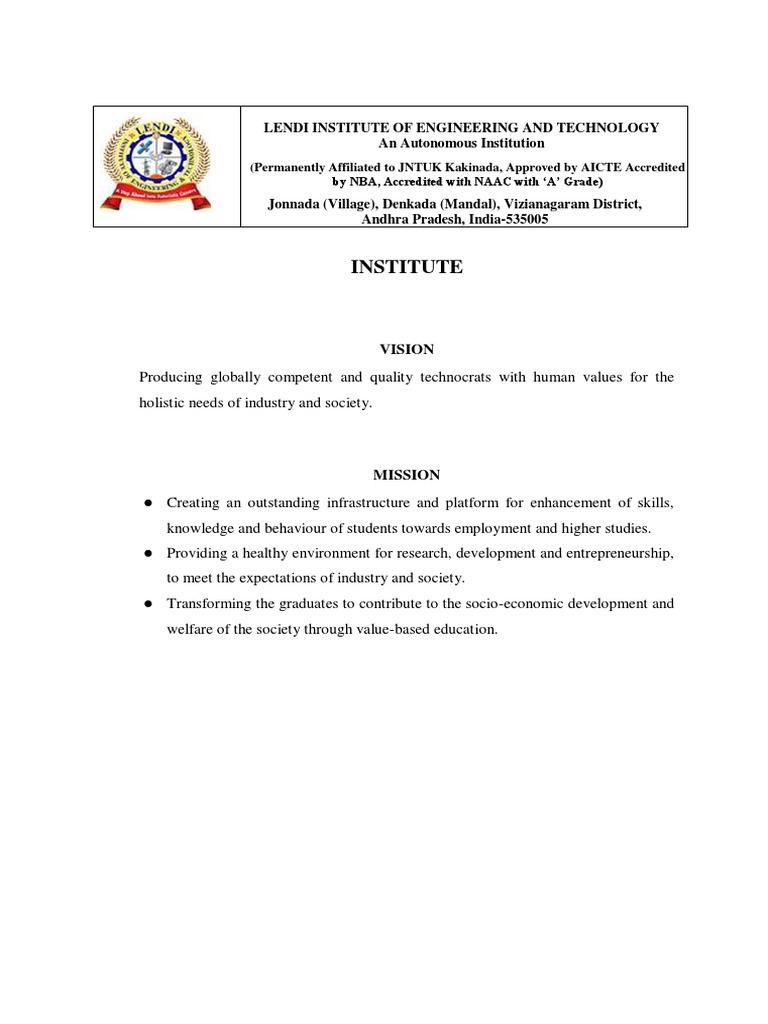 Lendi Institute Engineering Overview | PDF | Engineering | Science
