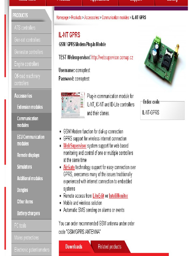 ! Folheto IL-NT-GPRS - 2011.08.pdf Monitoramento | PDF