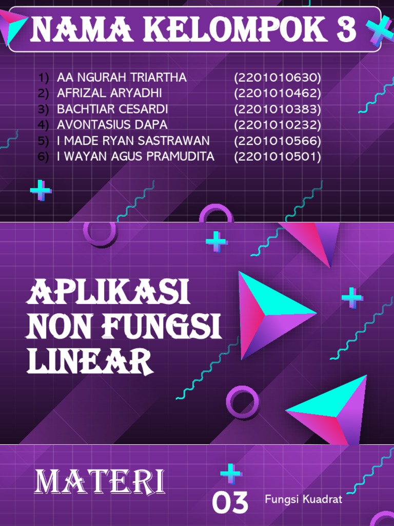 Fungsi Non Linear | PDF