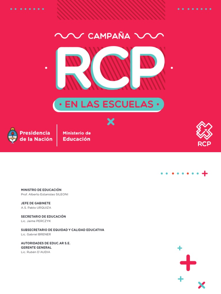RCP_en_las_Escuelas | PDF | Reanimación cardiopulmonar | Medicina CLINICA
