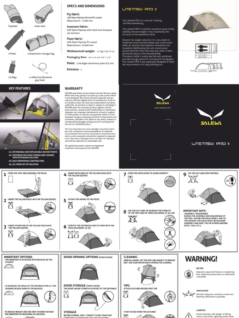 Salewa Litetrek Pro II | PDF
