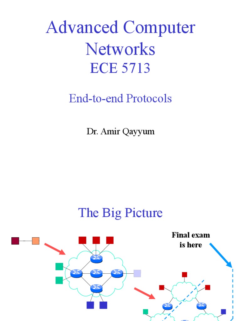 Computer Networks - End Protocols | PDF | Transmission Control Protocol | Osi Protocols