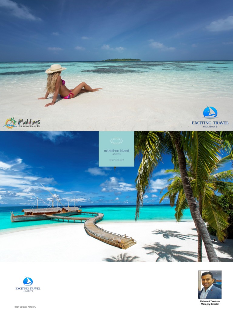 Exciting Travel Holidays Maldives Brochure 2021 | PDF | Coral Reef | Resort