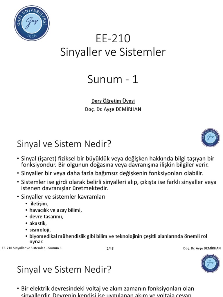 Ee 210 - Sunum 1 | PDF