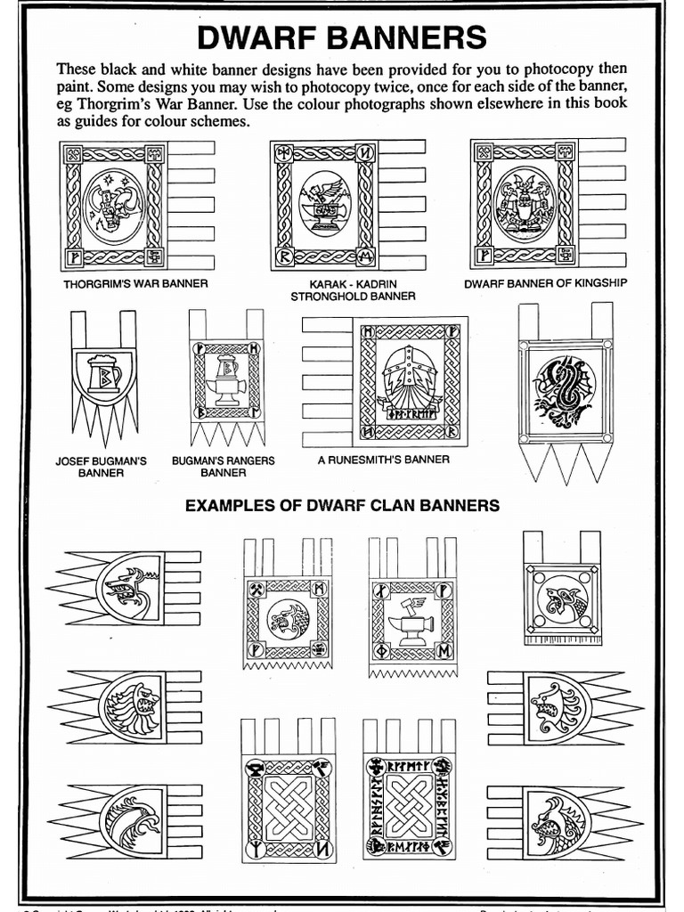Dwarf Banners | PDF