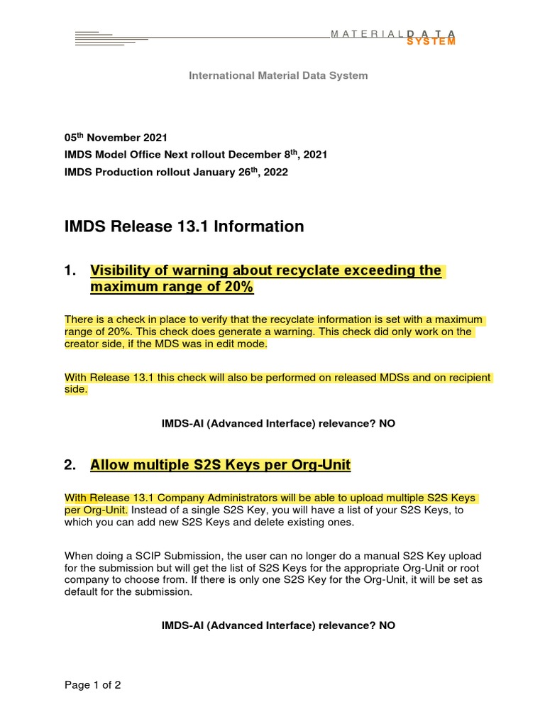 prel_release-information_13.1_en | PDF | Information Technology Management | System Software