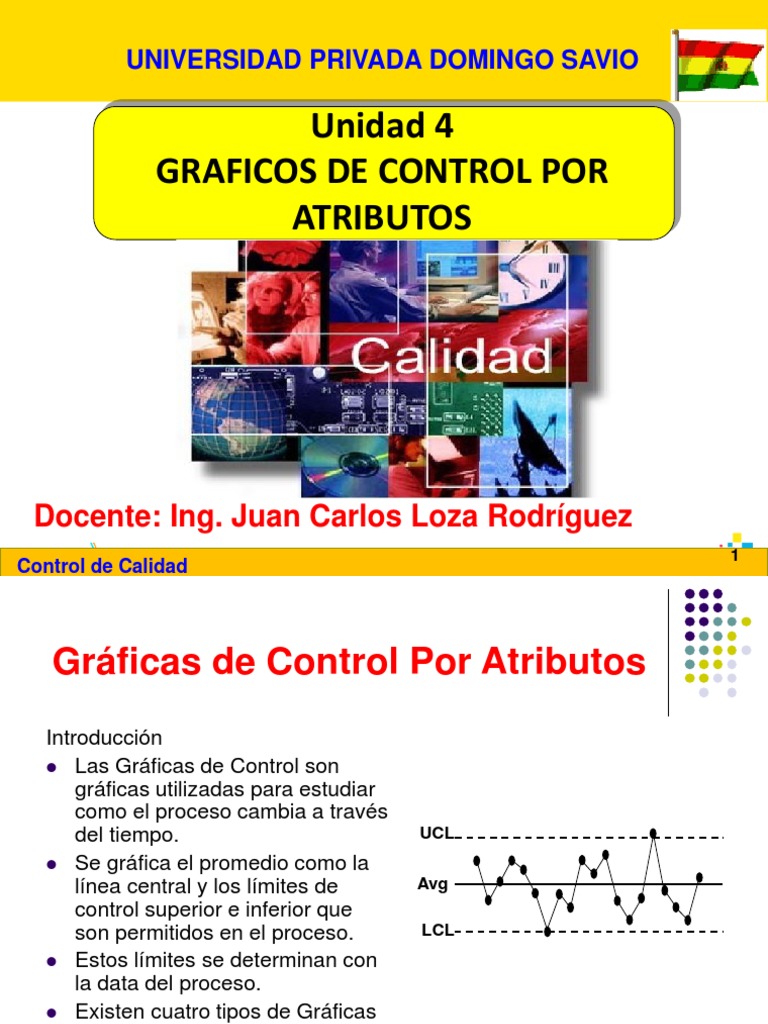 Tema 4 Graficas de Control Por Atributo (1) | PDF | Muestreo (Estadísticas) | Información