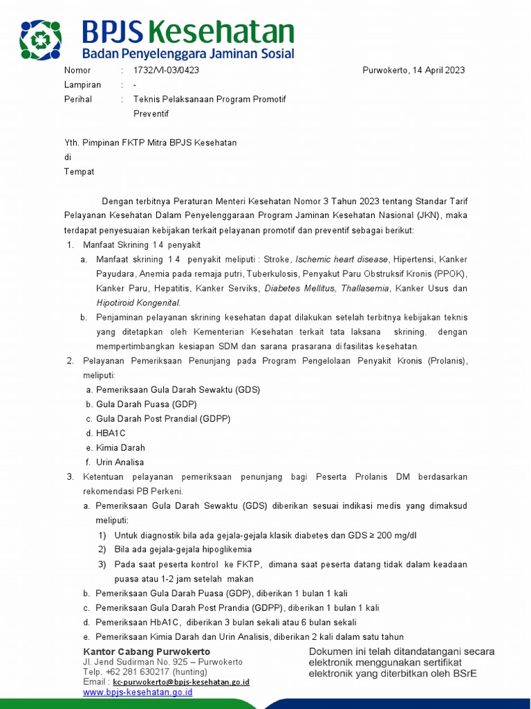 Panduan Teknis Program Promotif | PDF | Pengembangan Diri | Kesehatan ...