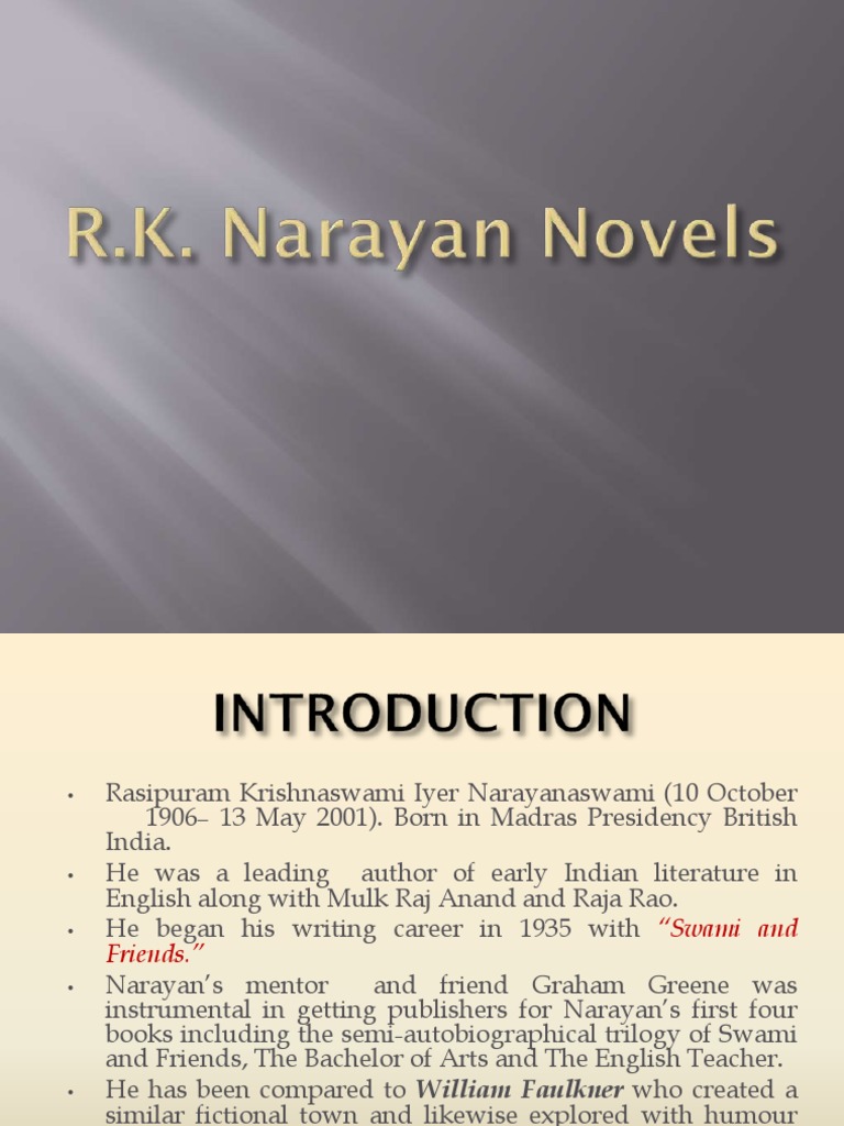 RK Narayan | PDF