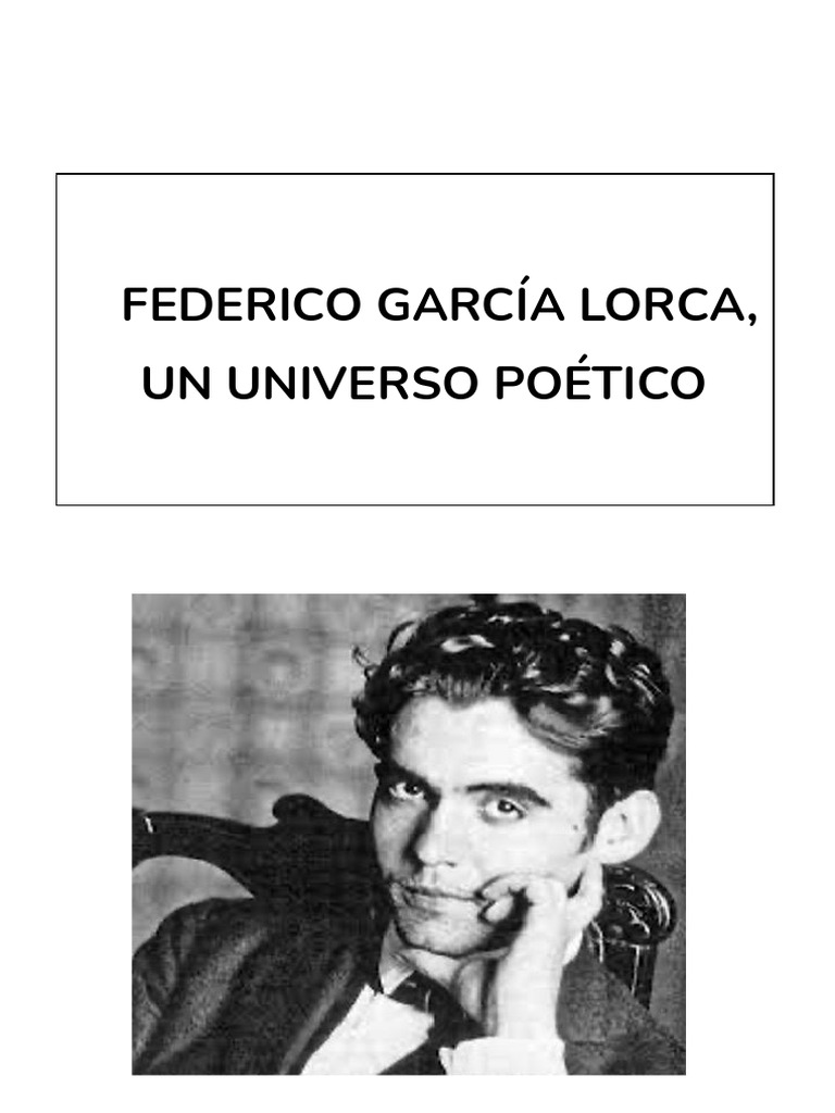Apuntes de Lorca | PDF | Federico García Lorca | Poesía