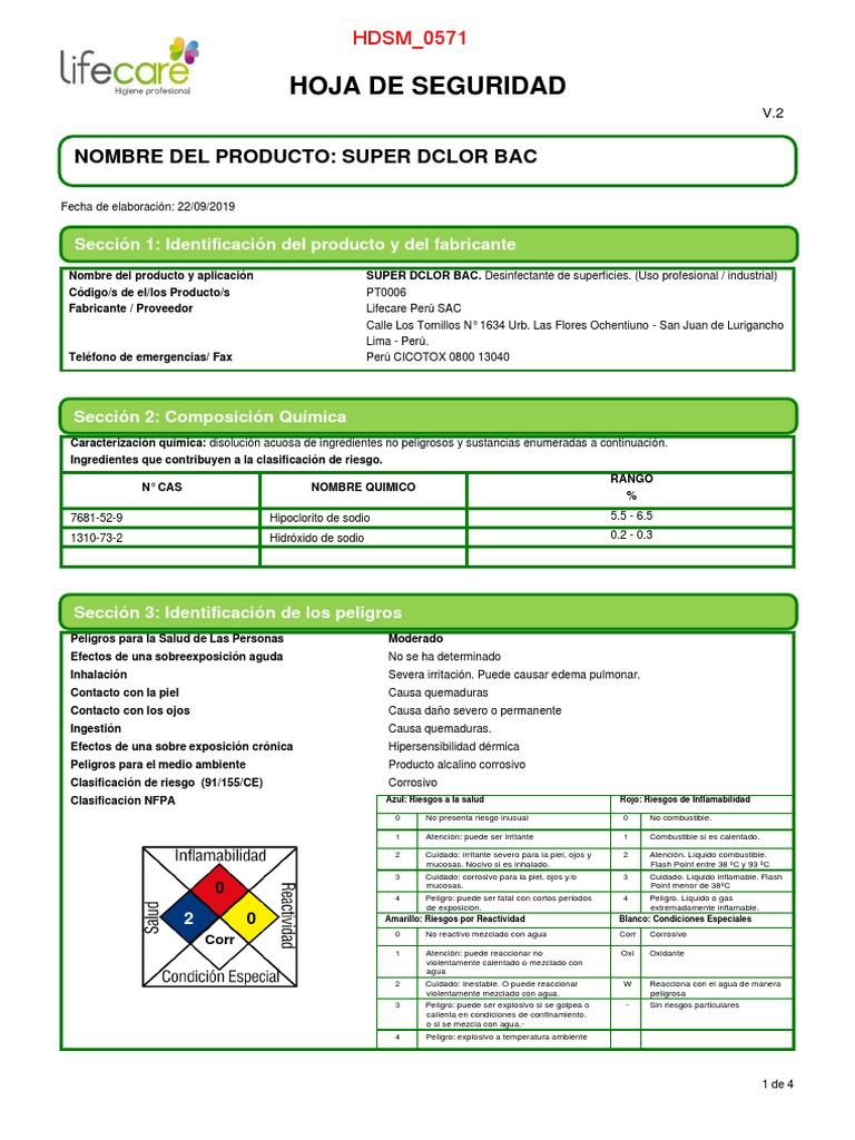 Https WWW - Buenaventura.com Assets Uploads Hoja de Datos de Seguridad Del Material HDSM 2022 ...