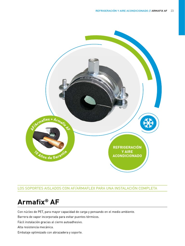 Armafix Af | PDF | Temperatura | Refrigeración