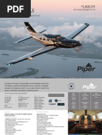 Piper M600 Specifications and Pricing | PDF | Cockpit | Horsepower