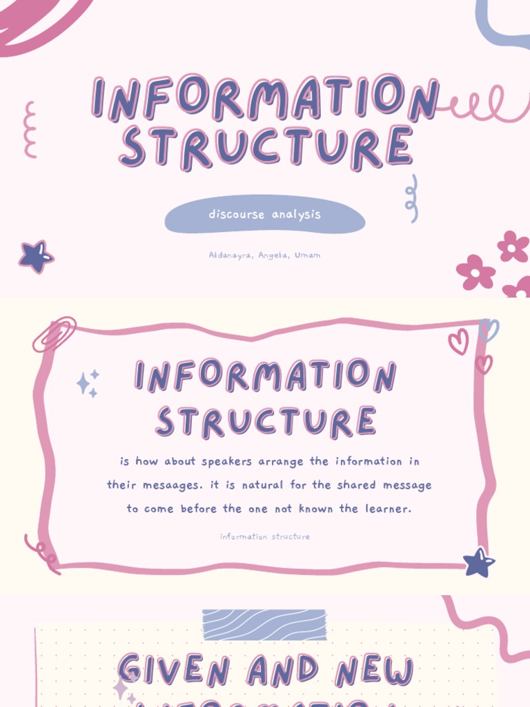 information structure | PDF