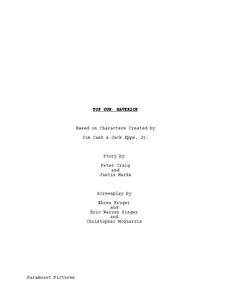 Top Gun Maverick Final | PDF | Takeoff | Aviation