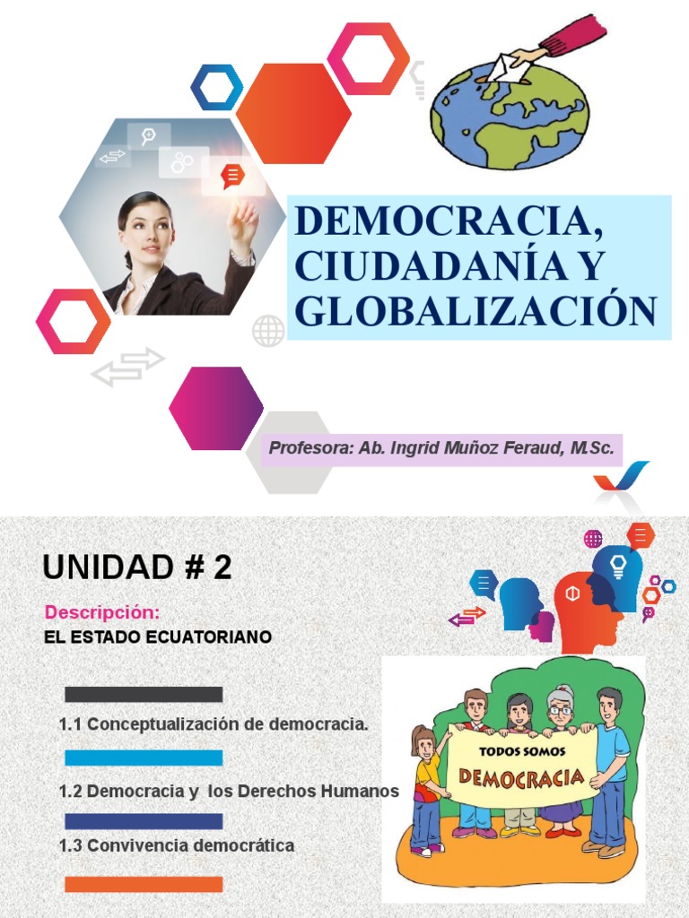 1 Democracia y Sistema Político Democrático | PDF