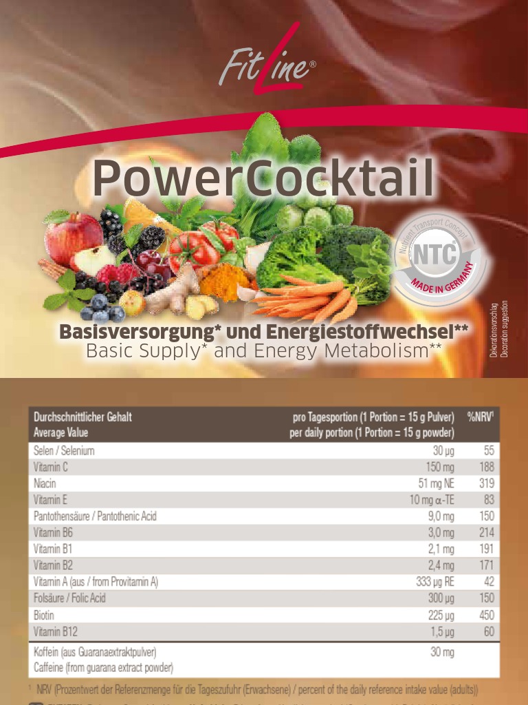 Powercocktail: Pm-International | PDF