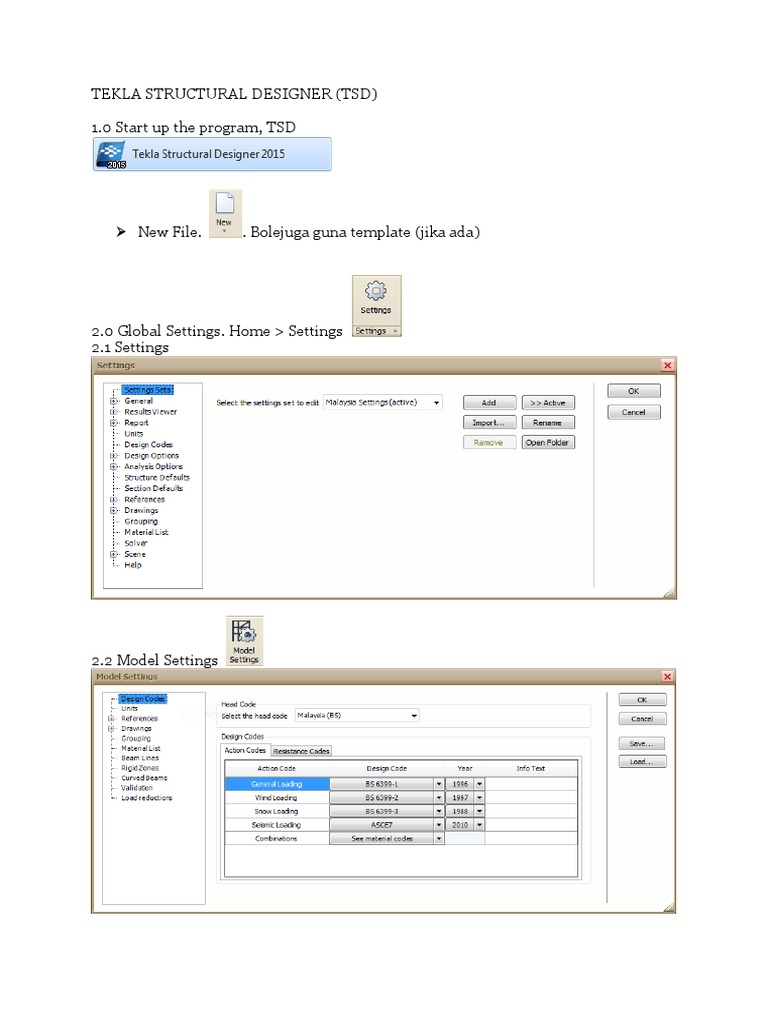 TEKLA STRUCTURAL DESIGNER Basic Manual | PDF | Beam (Structure) | Civil Engineering
