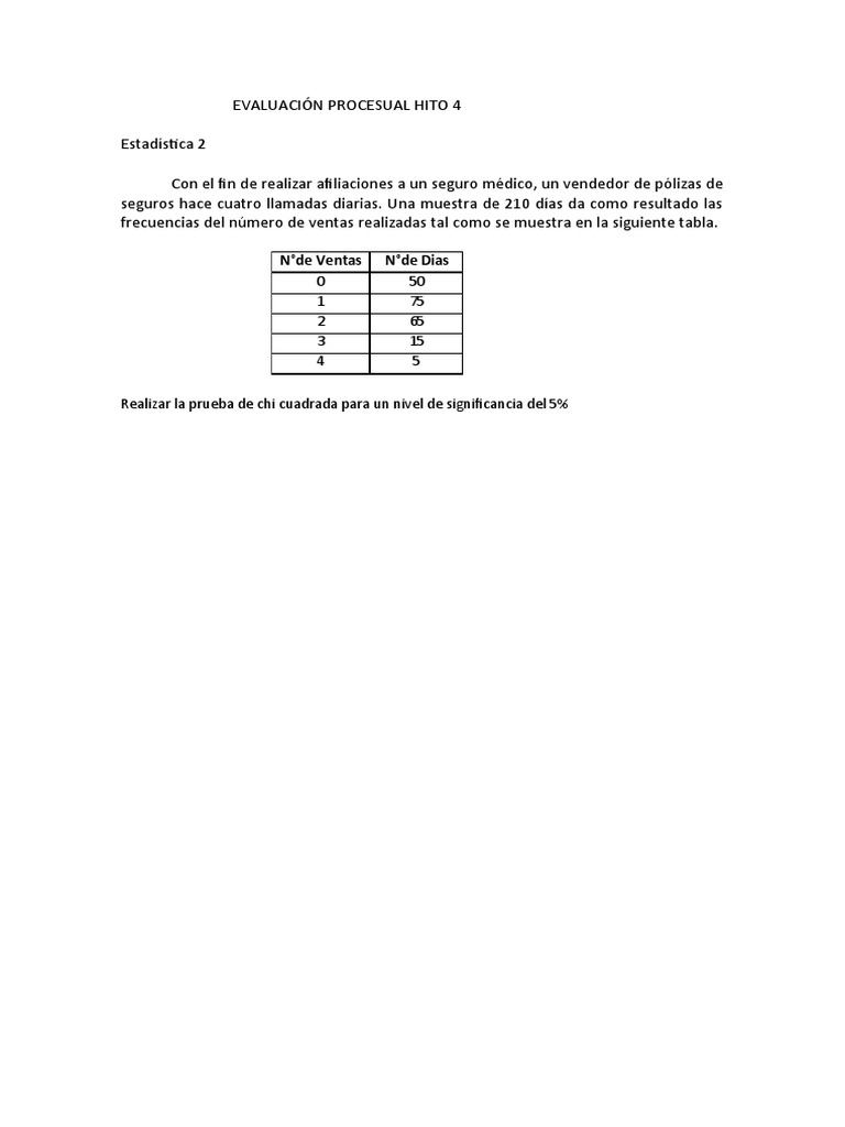 Evaluación Procesual Hito 4 | PDF