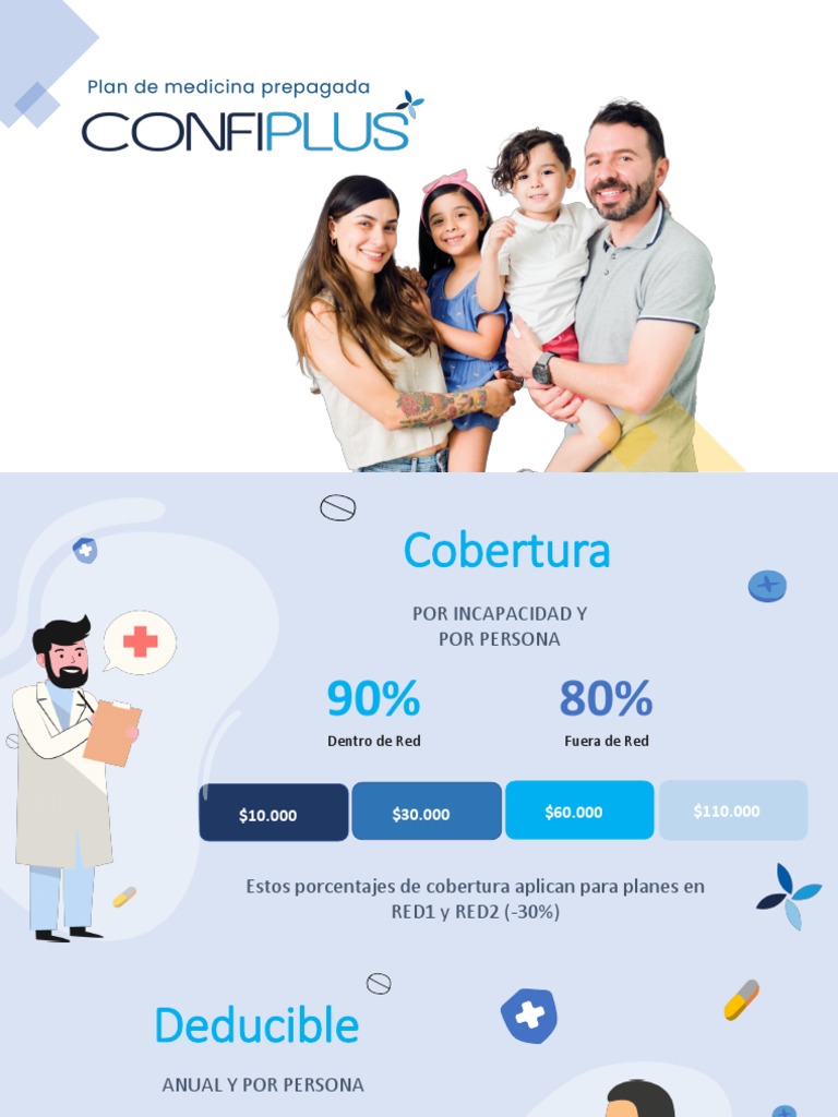 Cobertura de Planes Confiamed | PDF | El embarazo | Ciencias de la Salud
