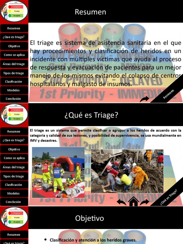 Que Es El Triage | PDF | Medicina | Medicina CLINICA