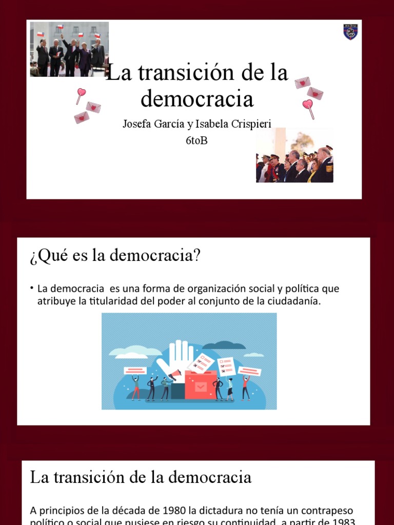 La Transición de La Democracia | PDF | Ciencias sociales
