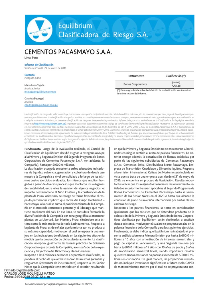 Cpsaa Equilibrium Pdf Bonos Corporativos Liquidez De Mercado