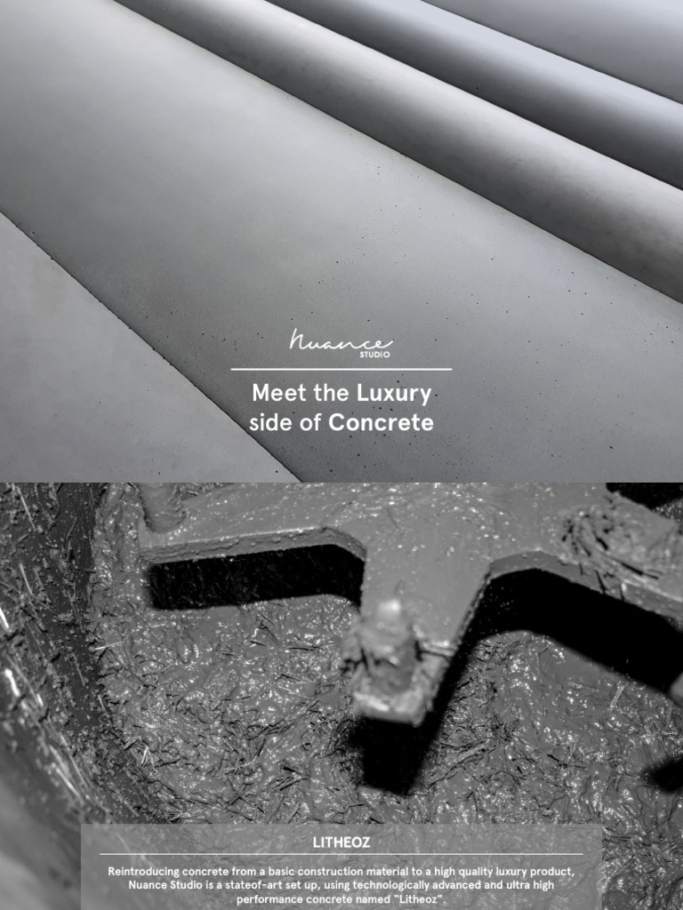 Nuance Studio - Company Profile | PDF | Concrete