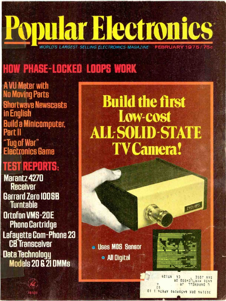 Poptronics 1975 02 | Download Free PDF | Computer Terminal | Computer ...