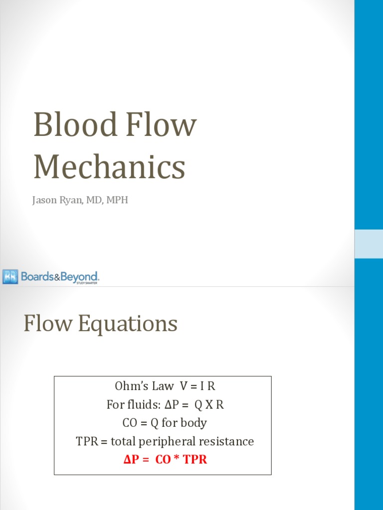 Blood Flow Resistance and Compliance | PDF | Blood Pressure | Blood Vessel