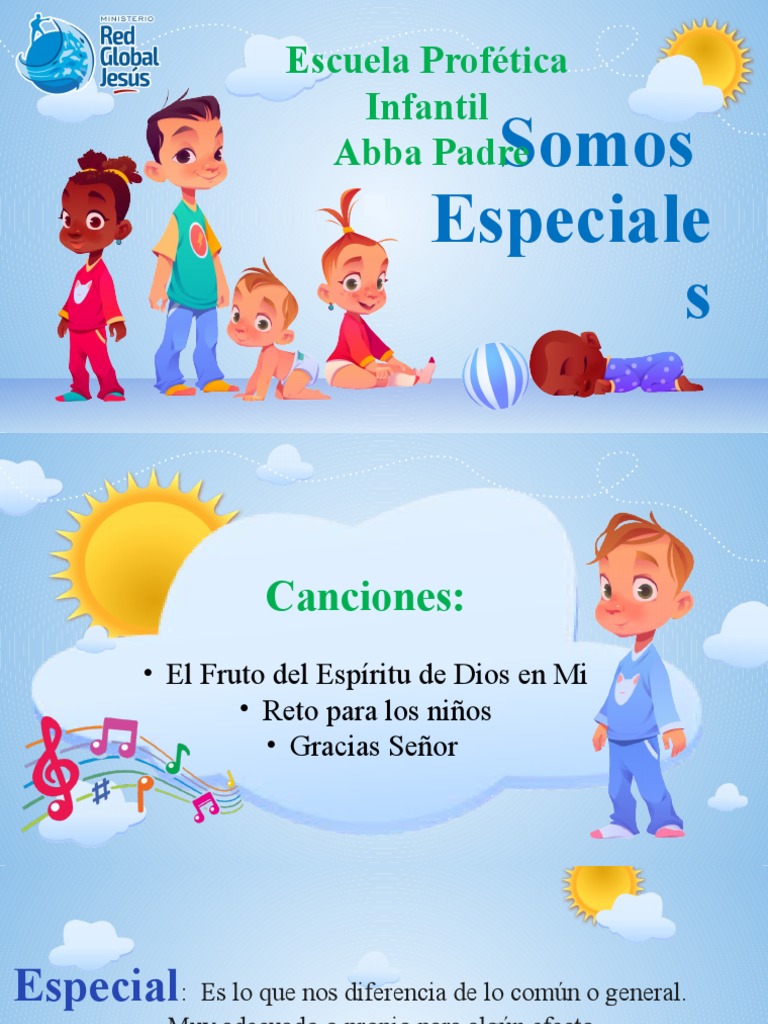 SOMOS ESPECIALES CLASE ABBA PADRE | PDF | Oración | Jesús