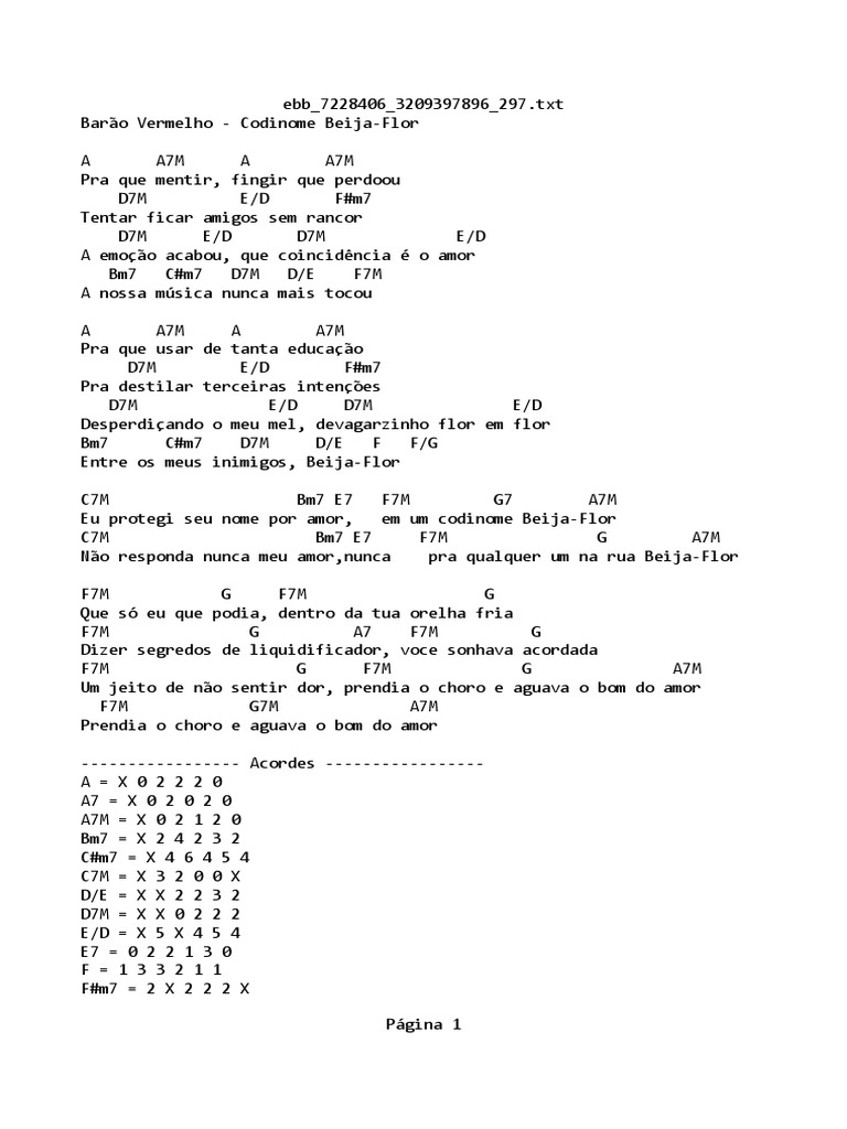 Codinome Beija Flor Pdf