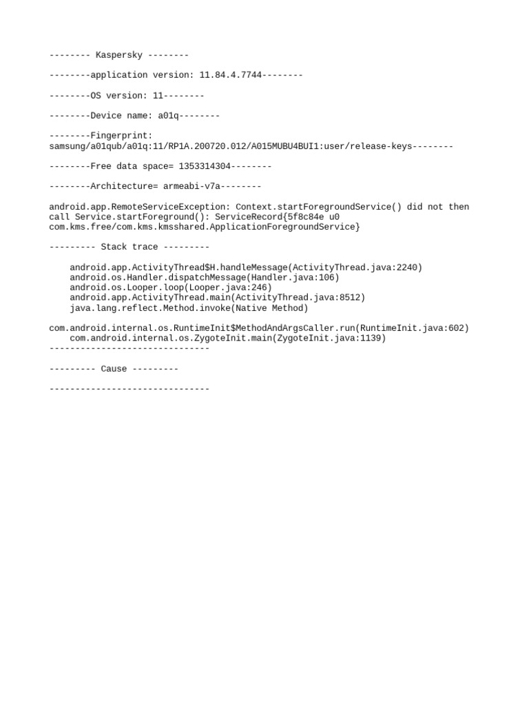 Stack Trace 2022 09 06 15 34 14 984 Pdf