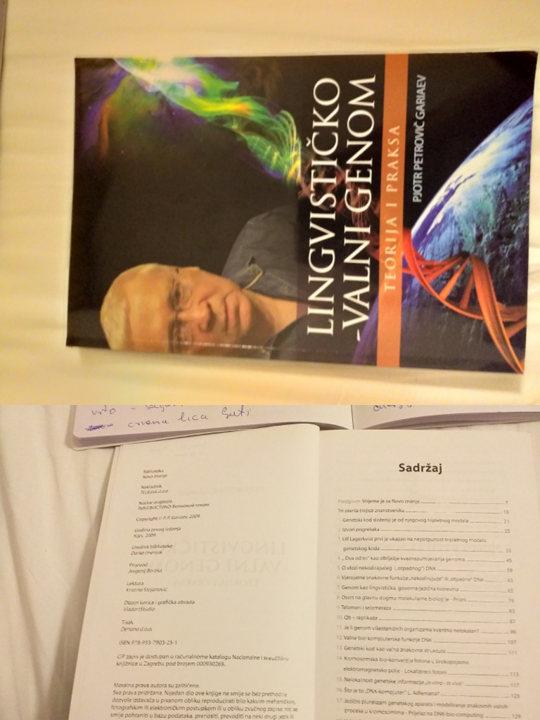 Lingvističko-Valni Genom - Teorija I Praksa - Pjotr Petrovič Gariaev | PDF