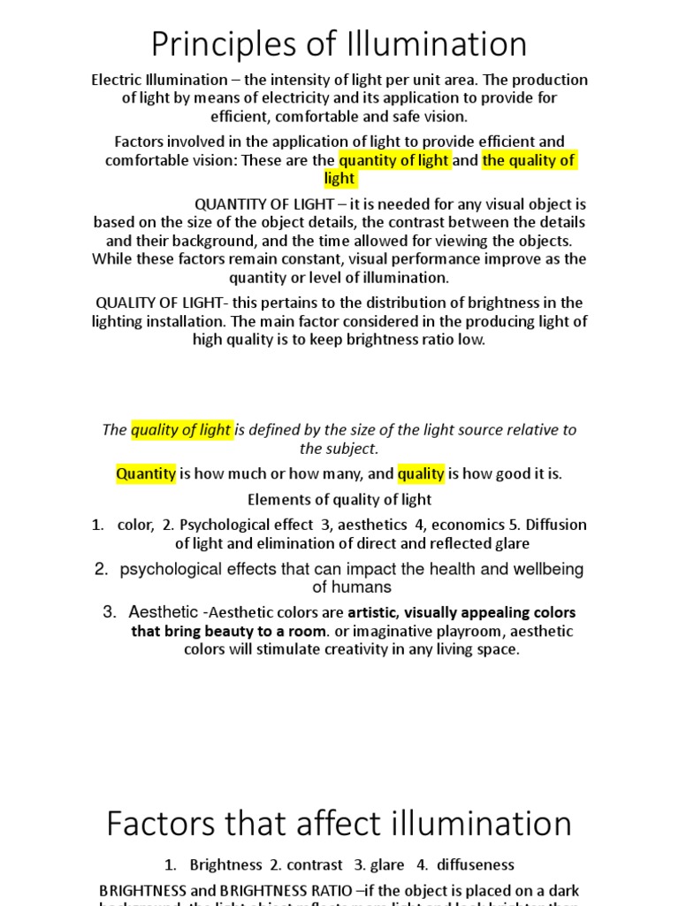 Principles of Electric Illumination | PDF | Lighting | Contrast (Vision)