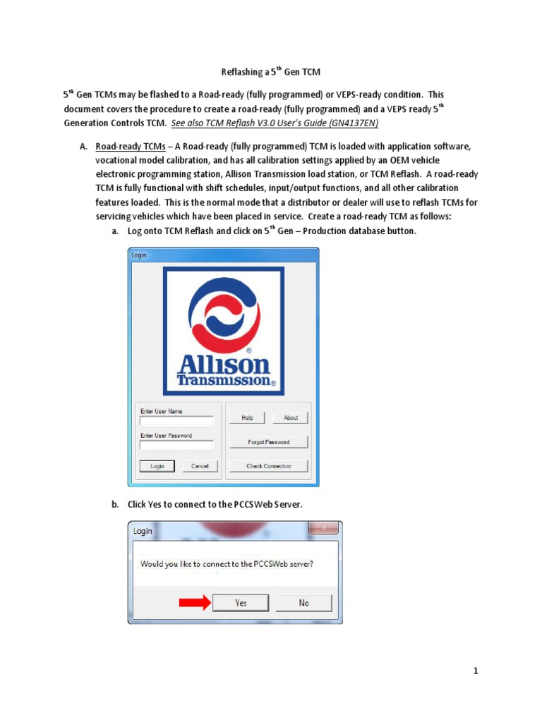 Reflashing A 5th Gen TCM For Distributors | PDF | Information Technology Management | Computing