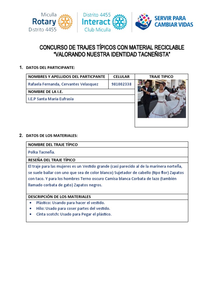 FICHA COMPLEMENTARIA | PDF