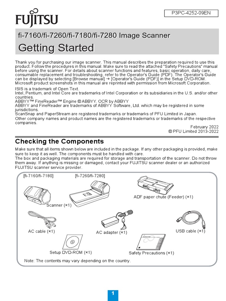 P3PC 4252 09en | PDF | Image Scanner | 64 Bit Computing