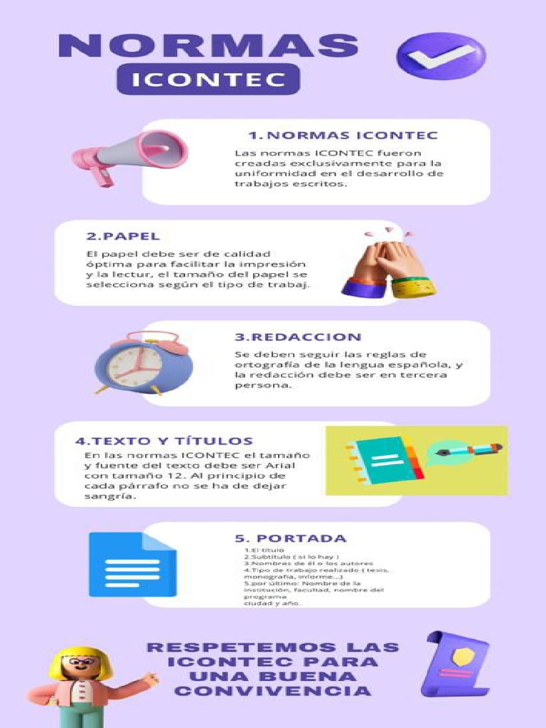 Infografia Normas Icontec | PDF