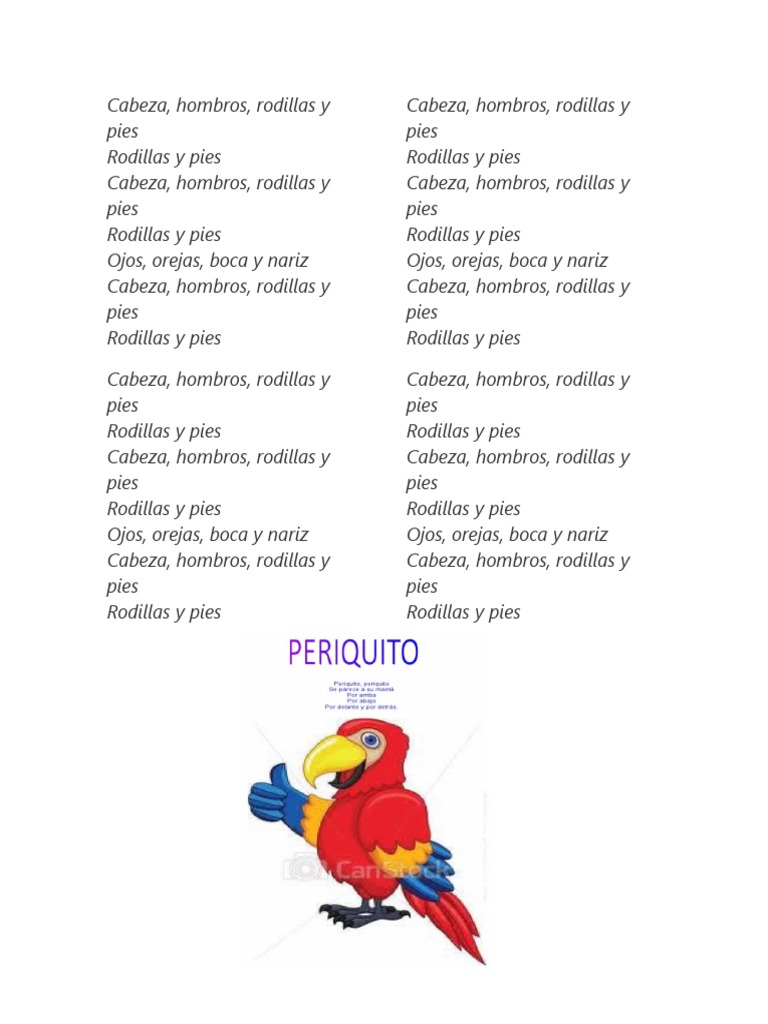 Cantos Infantiles | PDF